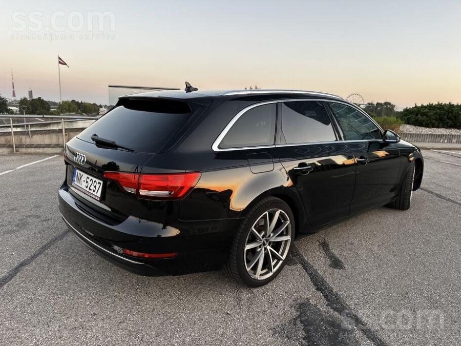 Melns Audi A4 2016 Rīga, ar dzinēja tilpumu 3.00 L un nobraukumu 350 tūkst. km par 12000 €, foto 1 vietnē AUTOMOTO.COM.LV