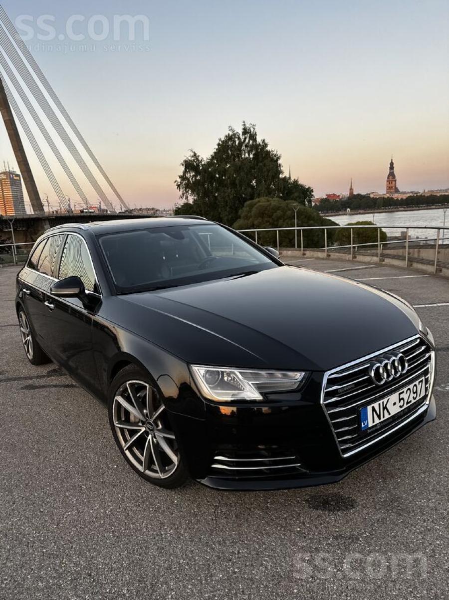 Melns Audi A4 2016 Rīga, ar dzinēja tilpumu 3.00 L un nobraukumu 350 tūkst. km par 12000 €, foto 2 vietnē AUTOMOTO.COM.LV