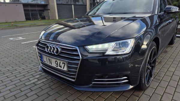 Black Audi A4 2016 in Vilnius, with an engine capacity of 1.97 L and mileage of 185 thousand km for 11600 €, photo 3 on AUTOMOTO.COM.LV