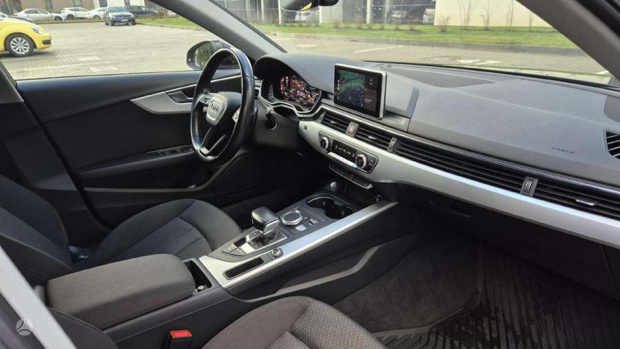 Black Audi A4 2016 in Vilnius, with an engine capacity of 1.97 L and mileage of 185 thousand km for 11600 €, photo 7 on AUTOMOTO.COM.LV