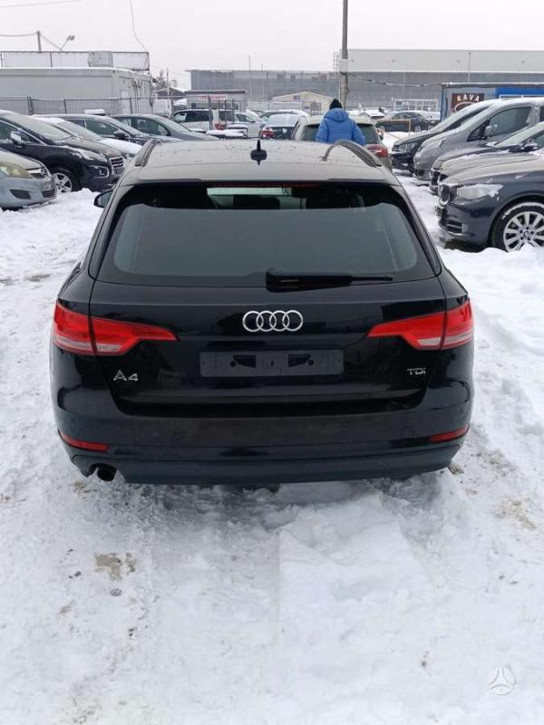 Black Audi A4 2016 in Kaunas, with an engine capacity of 1.97 L and mileage of 257 thousand km for 7750 €, photo 6 on AUTOMOTO.COM.LV
