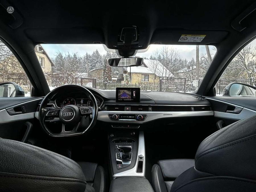 Black Audi A4 2016 in Vilnius, with an engine capacity of 1.97 L and mileage of 262 thousand km for 12400 €, photo 6 on AUTOMOTO.COM.LV
