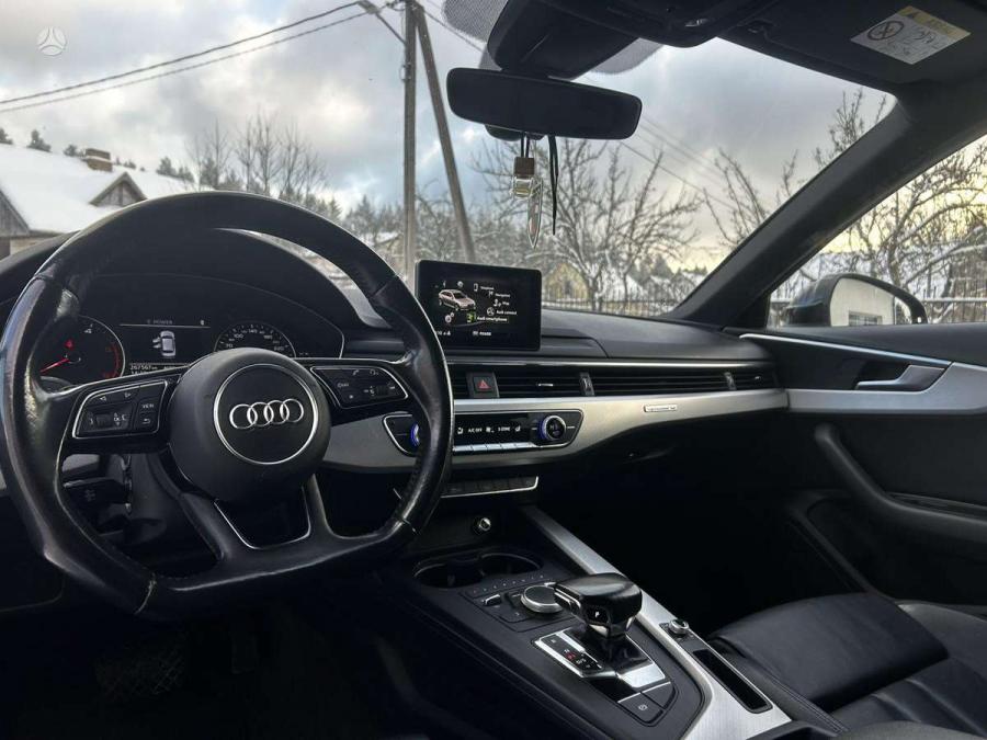 Black Audi A4 2016 in Vilnius, with an engine capacity of 1.97 L and mileage of 262 thousand km for 12400 €, photo 9 on AUTOMOTO.COM.LV
