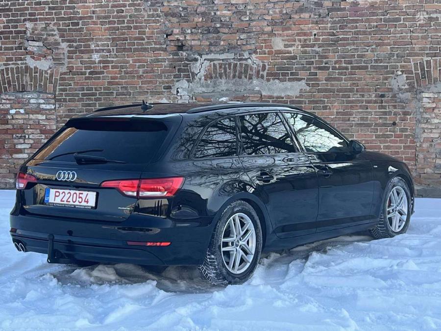 Black Audi A4 2016 in Kedainiai, with an engine capacity of 1.97 L and mileage of 253 thousand km for 13550 €, photo 5 on AUTOMOTO.COM.LV