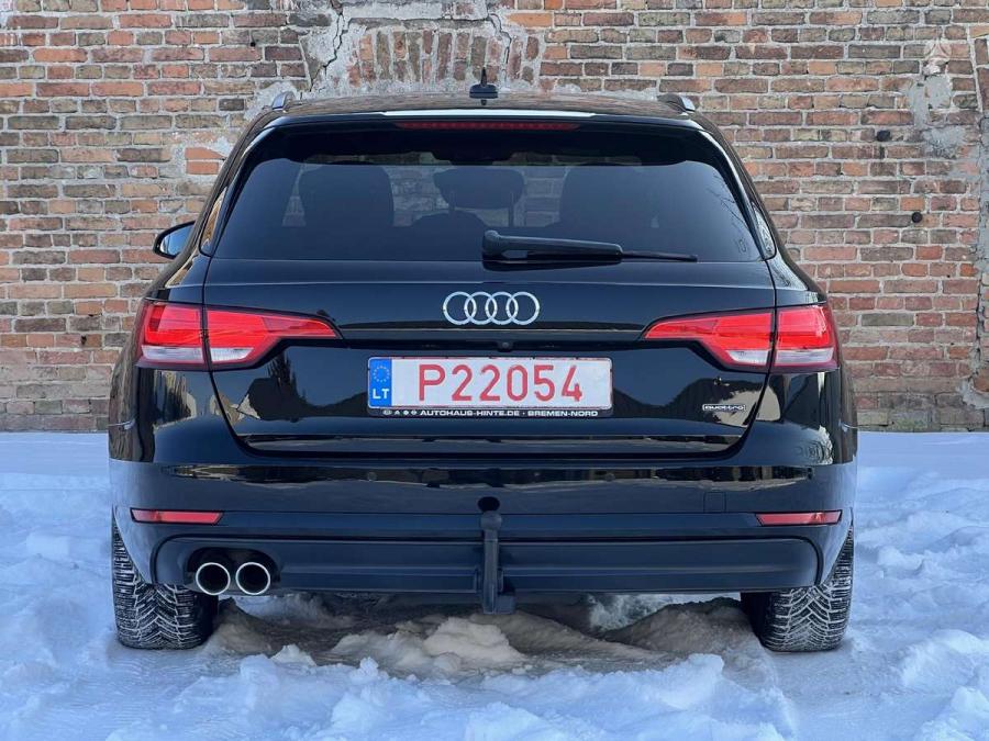Black Audi A4 2016 in Kedainiai, with an engine capacity of 1.97 L and mileage of 253 thousand km for 13550 €, photo 11 on AUTOMOTO.COM.LV