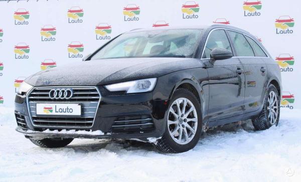 Black Audi A4 2016 in Vilnius, with an engine capacity of 2.00 L and mileage of 271 thousand km for 10890 €, photo 1 on AUTOMOTO.COM.LV