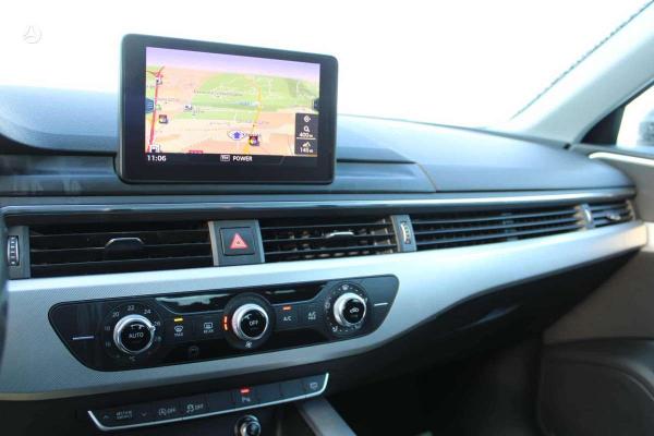 Black Audi A4 2016 in Vilnius, with an engine capacity of 2.00 L and mileage of 271 thousand km for 10890 €, photo 11 on AUTOMOTO.COM.LV