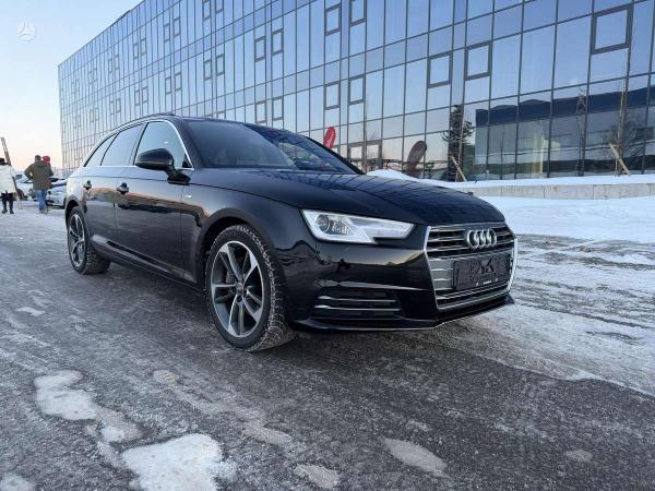 Black Audi A4 2016 in Panevezys, with an engine capacity of 1.97 L and mileage of 225 thousand km for 12500 €, photo 1 on AUTOMOTO.COM.LV