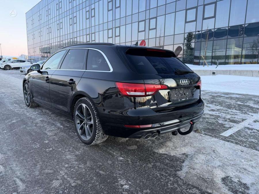 Black Audi A4 2016 in Panevezys, with an engine capacity of 1.97 L and mileage of 225 thousand km for 12500 €, photo 5 on AUTOMOTO.COM.LV