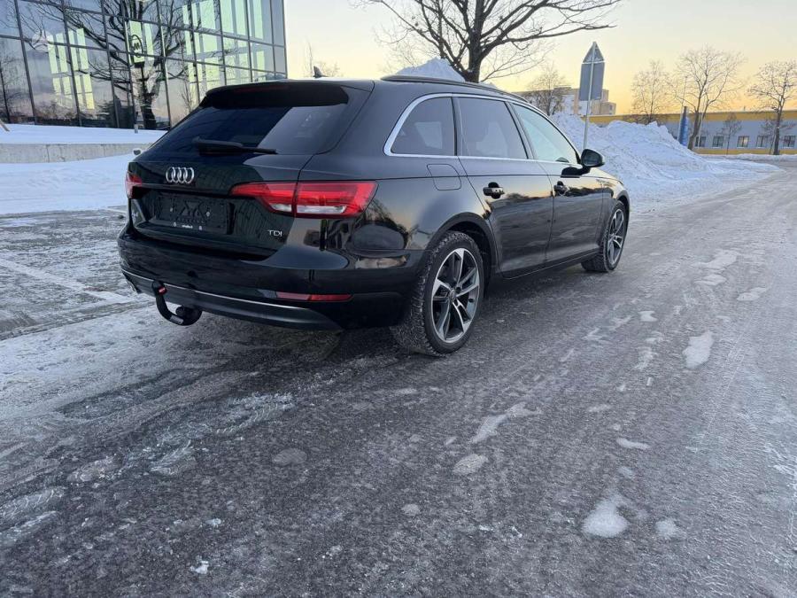 Black Audi A4 2016 in Panevezys, with an engine capacity of 1.97 L and mileage of 225 thousand km for 12500 €, photo 7 on AUTOMOTO.COM.LV
