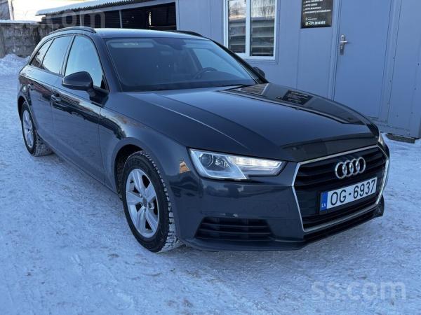 Black Audi A4 2016 in Daugavpils, with an engine capacity of 2.00 L and mileage of 0 thousand km for 10400 €, photo 1 on AUTOMOTO.COM.LV