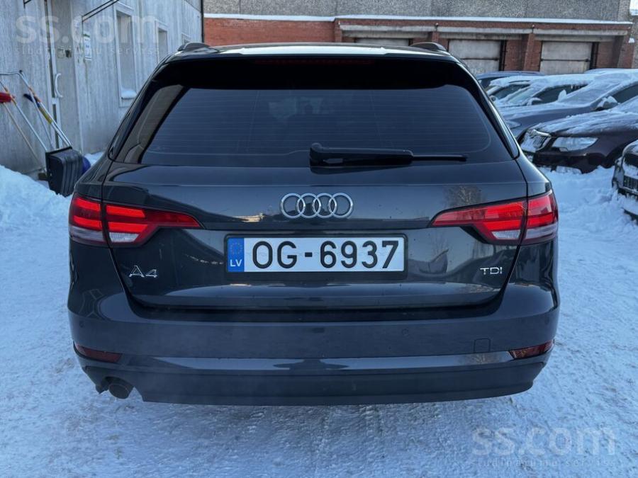 Melns Audi A4 2016 Daugavpils, ar dzinēja tilpumu 2.00 L un nobraukumu 0 tūkst. km par 10400 €, foto 5 vietnē AUTOMOTO.COM.LV