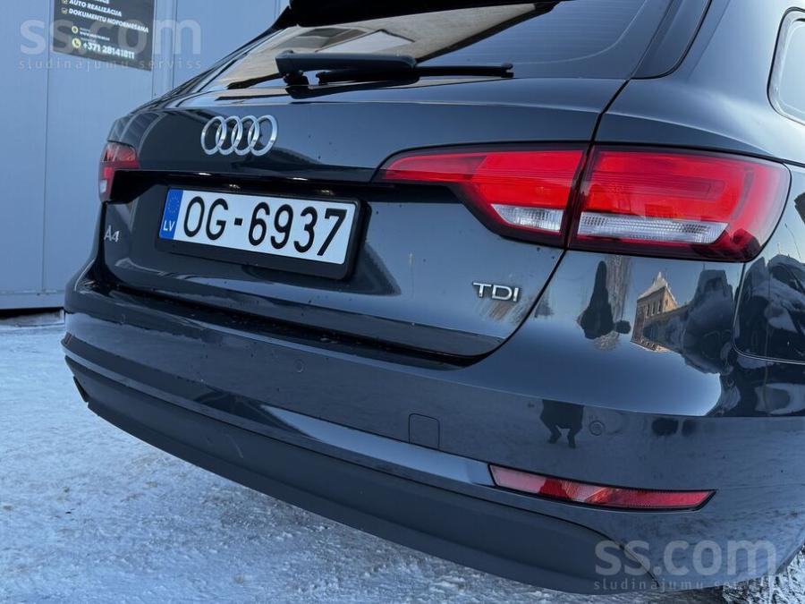 Melns Audi A4 2016 Daugavpils, ar dzinēja tilpumu 2.00 L un nobraukumu 0 tūkst. km par 10400 €, foto 9 vietnē AUTOMOTO.COM.LV
