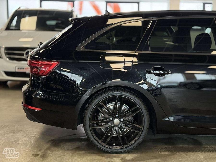 Black Audi A4 2016 in Klaipeda, with an engine capacity of 2.00 L and mileage of 183 thousand km for 14900 €, photo 28 on AUTOMOTO.COM.LV