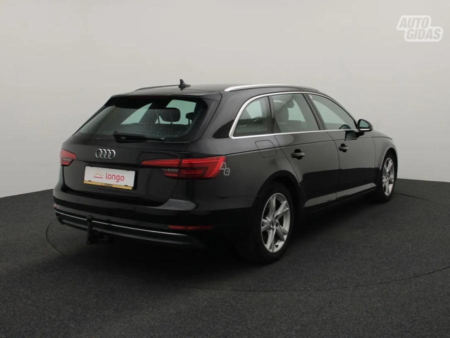 Black Audi A4 2016 in Vilnius, with an engine capacity of 2.00 L and mileage of 276 thousand km for 12199 €, photo 8 on AUTOMOTO.COM.LV