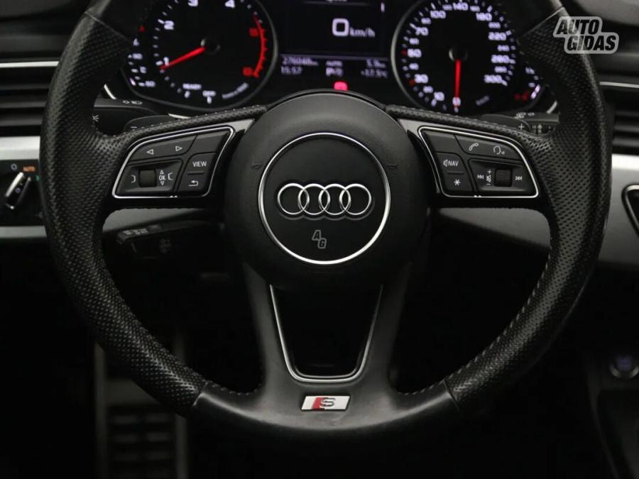 Melns Audi A4 2016 Viļņa, ar dzinēja tilpumu 2.00 L un nobraukumu 276 tūkst. km par 12199 €, foto 18 vietnē AUTOMOTO.COM.LV