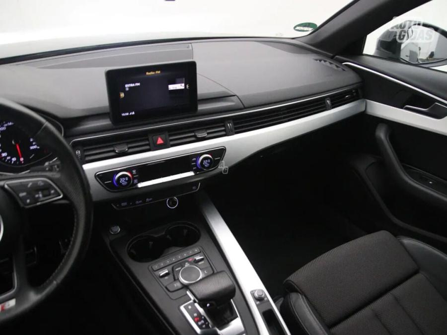 Melns Audi A4 2016 Viļņa, ar dzinēja tilpumu 2.00 L un nobraukumu 276 tūkst. km par 12199 €, foto 21 vietnē AUTOMOTO.COM.LV