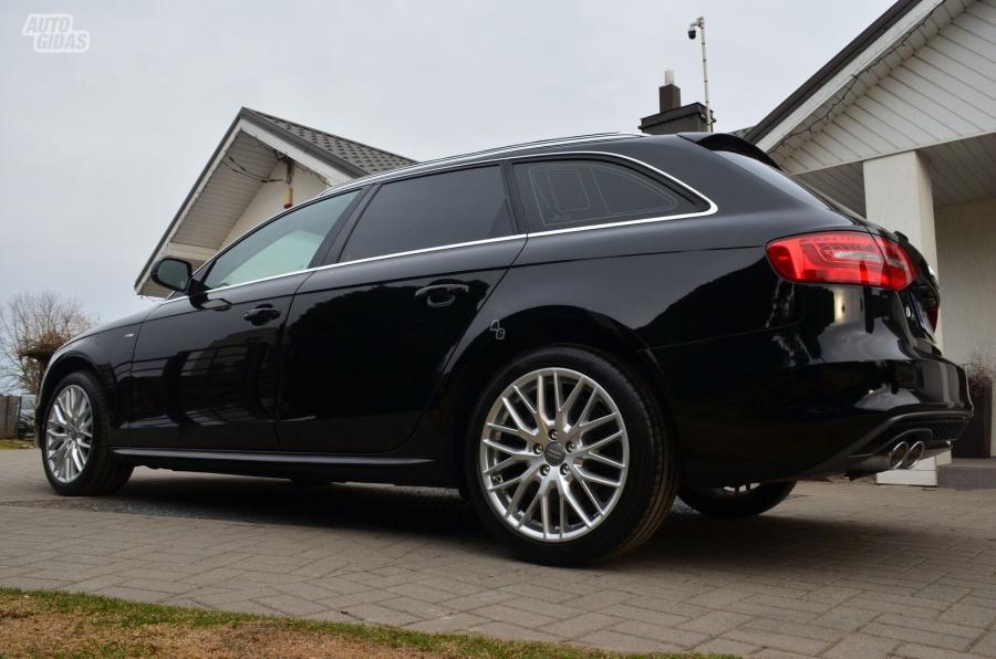 Black Audi A4 2016 in Kaunas, with an engine capacity of 2.00 L and mileage of 189 thousand km for 8650 €, photo 17 on AUTOMOTO.COM.LV