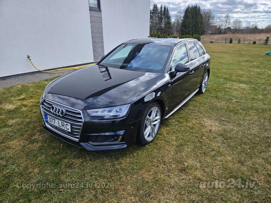 Black Audi A4 2016 in Tallinn, with an engine capacity of 2.00 L and mileage of 257 thousand km for 16000 €, photo 1 on AUTOMOTO.COM.LV