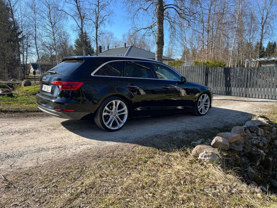 Melns Audi A4 2016 Tallina, ar dzinēja tilpumu 2.00 L un nobraukumu 312 tūkst. km par 14000 €, foto 4 vietnē AUTOMOTO.COM.LV