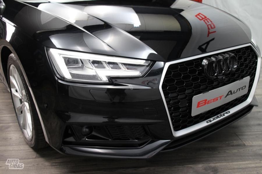 Black Audi A4 2016 in Klaipeda, with an engine capacity of 2.00 L and mileage of 295 thousand km for 15000 €, photo 28 on AUTOMOTO.COM.LV