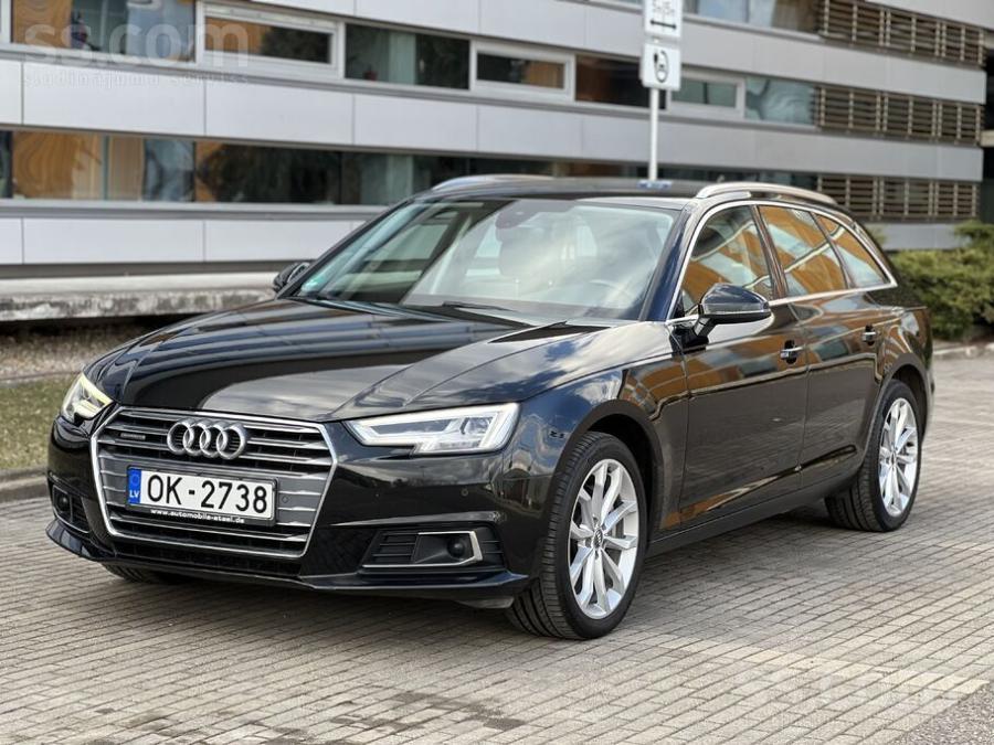 Black Audi A4 2016 in Riga, with an engine capacity of 2.00 L and mileage of 262 thousand km for 12250 €, photo 4 on AUTOMOTO.COM.LV