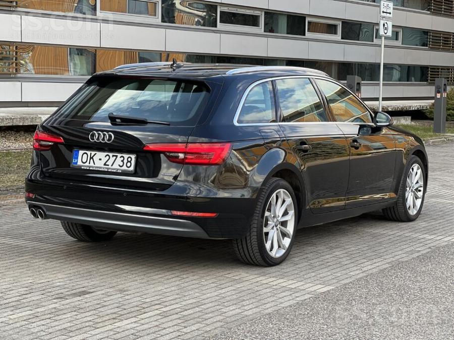 Black Audi A4 2016 in Riga, with an engine capacity of 2.00 L and mileage of 262 thousand km for 12250 €, photo 5 on AUTOMOTO.COM.LV