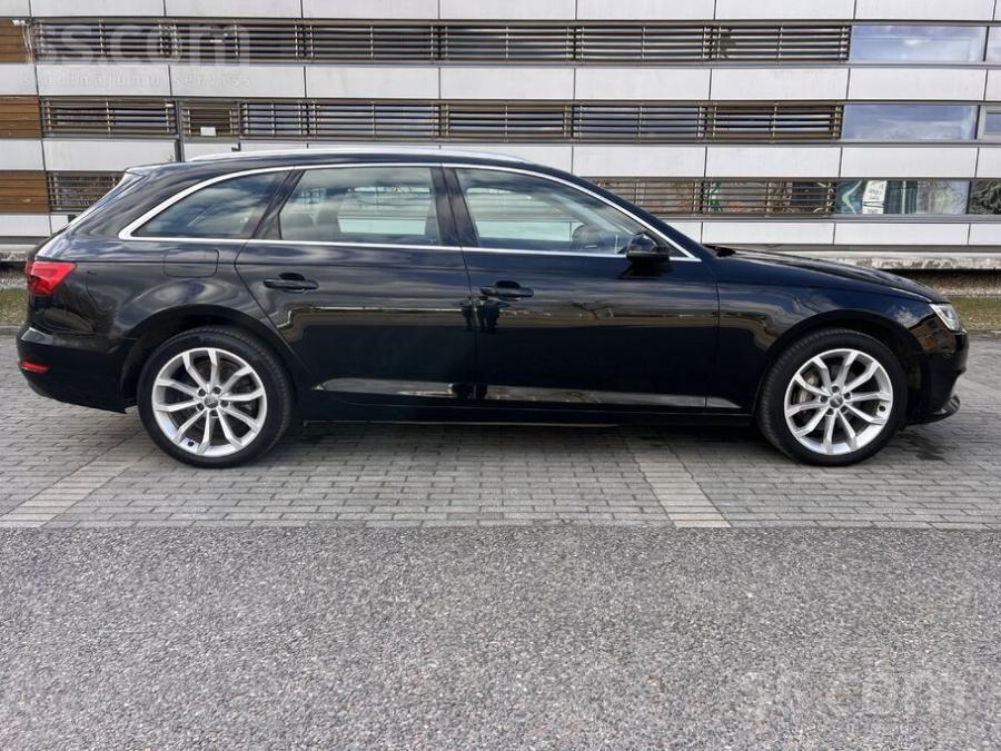 Black Audi A4 2016 in Riga, with an engine capacity of 2.00 L and mileage of 262 thousand km for 12250 €, photo 19 on AUTOMOTO.COM.LV