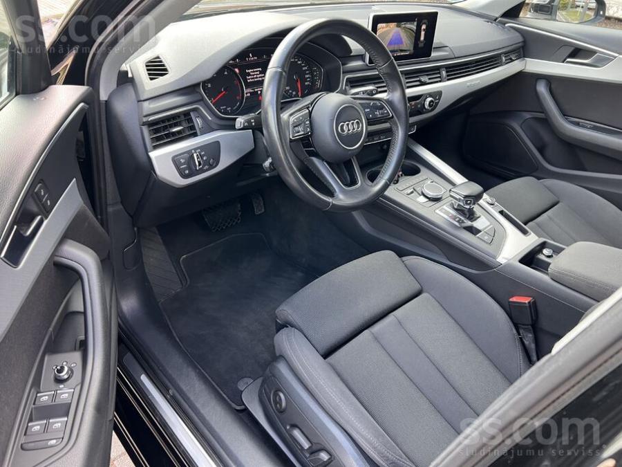 Black Audi A4 2016 in Riga, with an engine capacity of 2.00 L and mileage of 262 thousand km for 12250 €, photo 21 on AUTOMOTO.COM.LV