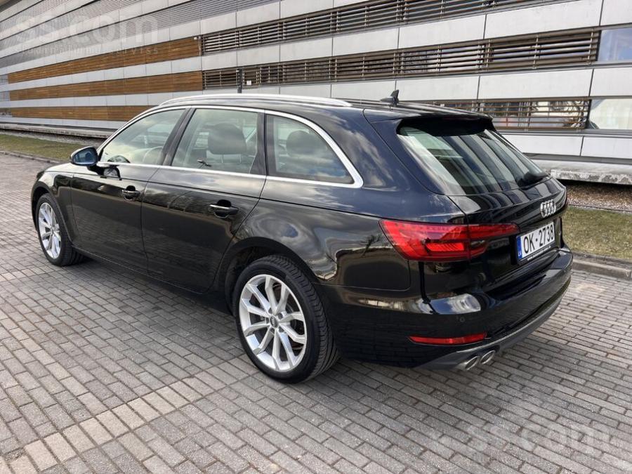 Black Audi A4 2016 in Riga, with an engine capacity of 2.00 L and mileage of 262 thousand km for 12250 €, photo 23 on AUTOMOTO.COM.LV