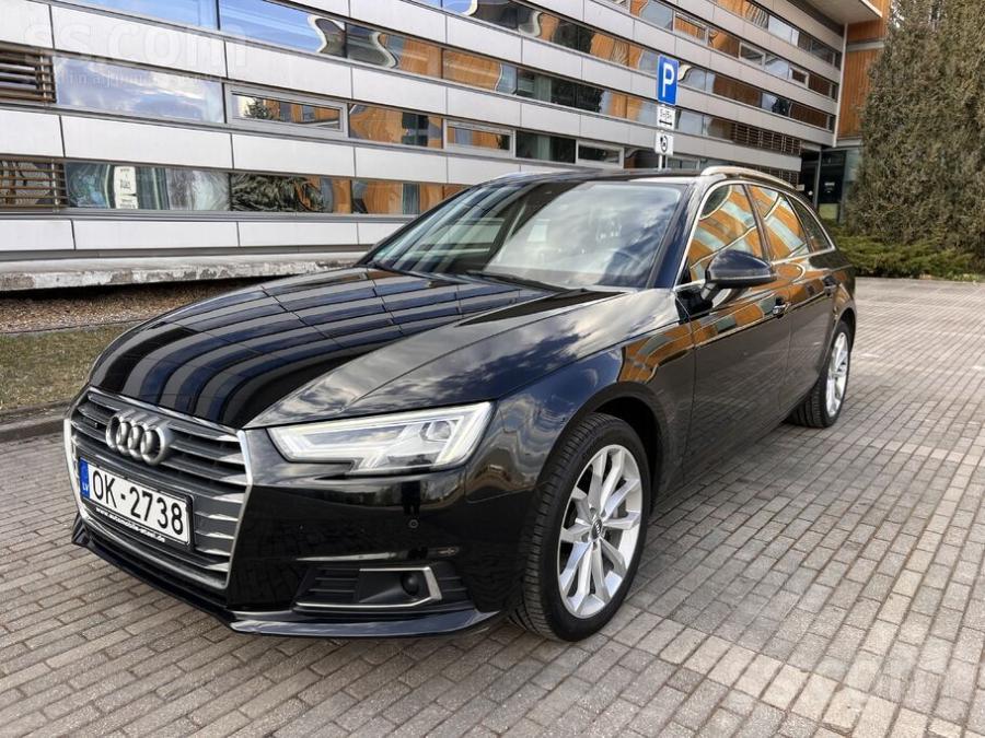 Black Audi A4 2016 in Riga, with an engine capacity of 2.00 L and mileage of 262 thousand km for 12250 €, photo 27 on AUTOMOTO.COM.LV