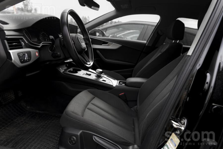 Black Audi A4 2016 in Riga, with an engine capacity of 2.00 L and mileage of 251 thousand km for 11400 €, photo 8 on AUTOMOTO.COM.LV