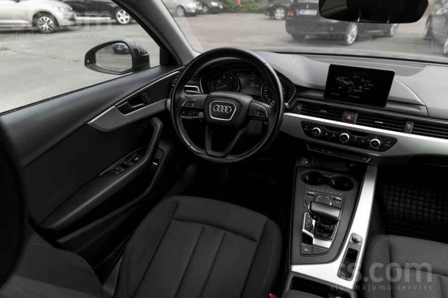 Black Audi A4 2016 in Riga, with an engine capacity of 2.00 L and mileage of 251 thousand km for 11400 €, photo 9 on AUTOMOTO.COM.LV