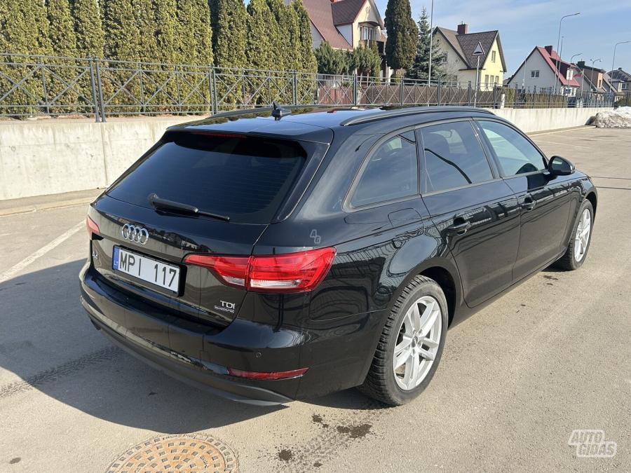 Black Audi A4 2016 in Vilnius, with an engine capacity of 2.00 L and mileage of 230 thousand km for 14800 €, photo 5 on AUTOMOTO.COM.LV