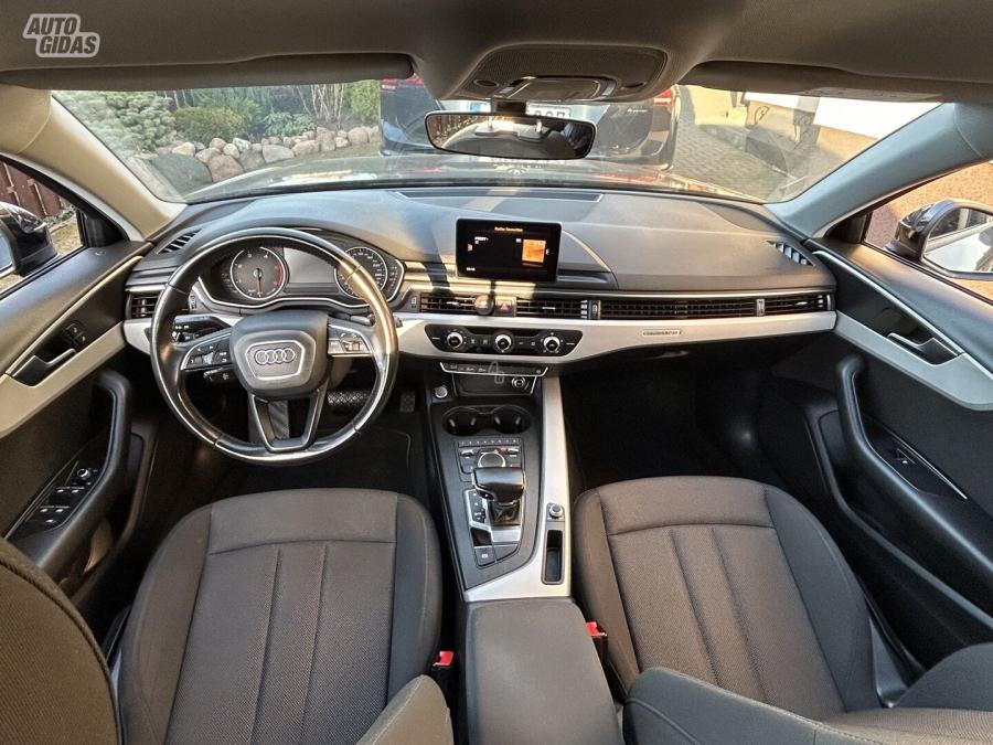 Black Audi A4 2016 in Vilnius, with an engine capacity of 2.00 L and mileage of 230 thousand km for 14800 €, photo 35 on AUTOMOTO.COM.LV