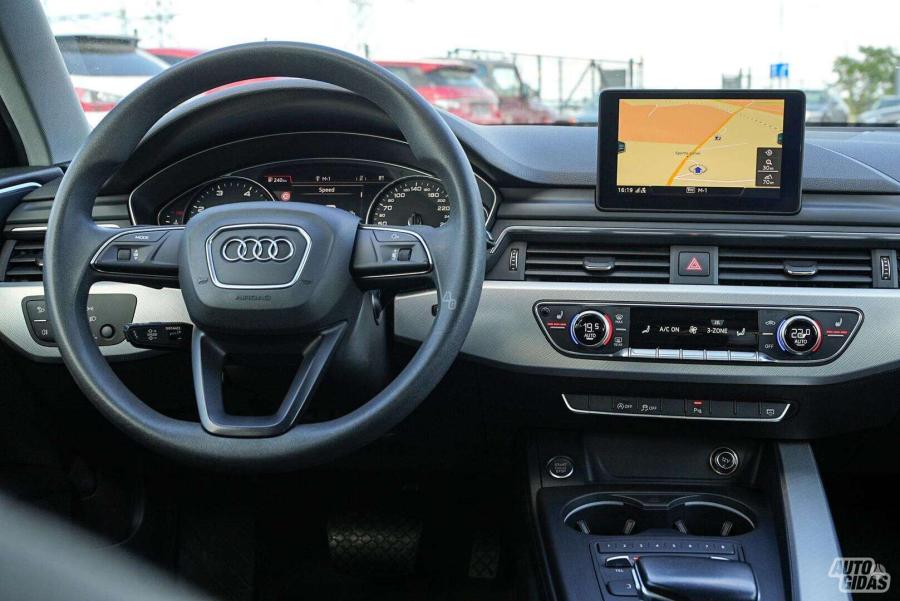 Melns Audi A4 2016 Marijampole, ar dzinēja tilpumu 2.00 L un nobraukumu 241 tūkst. km par 11850 €, foto 20 vietnē AUTOMOTO.COM.LV
