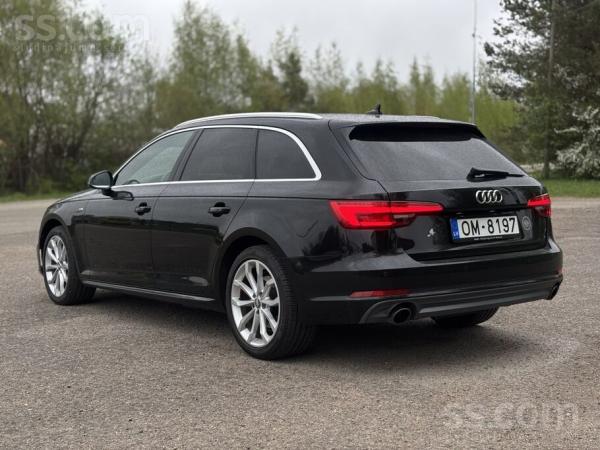 Black Audi A4 2016 in Riga, with an engine capacity of 2.00 L and mileage of 225 thousand km for 13800 €, photo 2 on AUTOMOTO.COM.LV