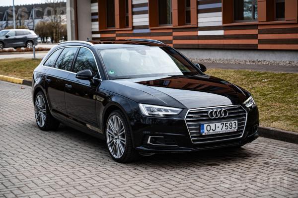 Black Audi A4 2016 in Riga, with an engine capacity of 3.00 L and mileage of 306 thousand km for 12500 €, photo 2 on AUTOMOTO.COM.LV