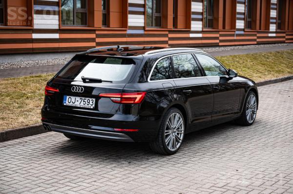 Black Audi A4 2016 in Riga, with an engine capacity of 3.00 L and mileage of 306 thousand km for 12500 €, photo 4 on AUTOMOTO.COM.LV