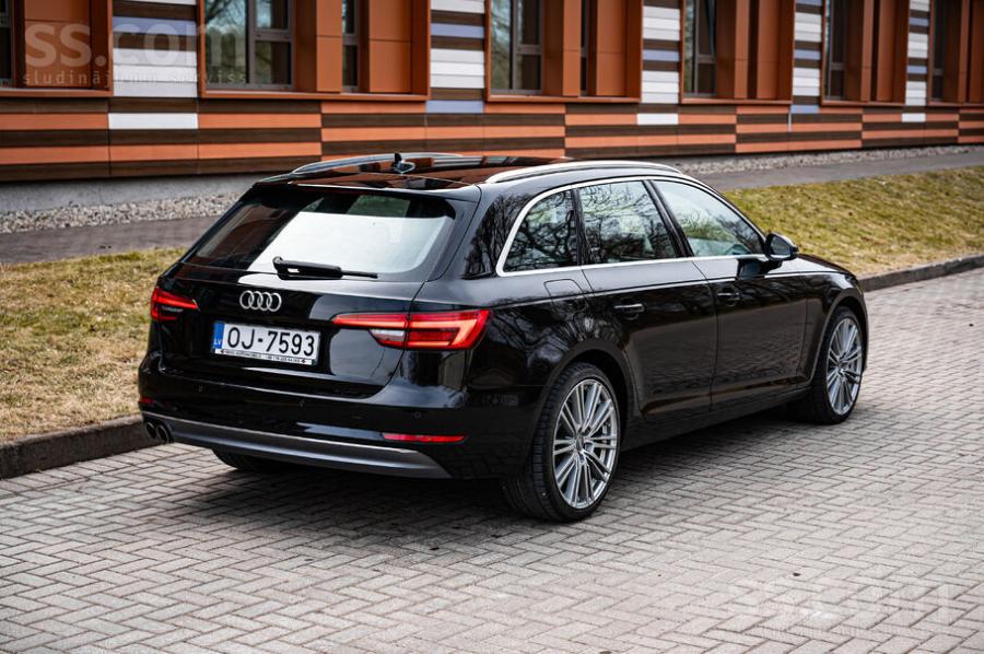 Melns Audi A4 2016 Rīga, ar dzinēja tilpumu 3.00 L un nobraukumu 306 tūkst. km par 12500 €, foto 5 vietnē AUTOMOTO.COM.LV