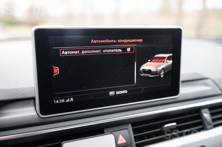 Melns Audi A4 2016 Rīga, ar dzinēja tilpumu 3.00 L un nobraukumu 306 tūkst. km par 12500 €, foto 14 vietnē AUTOMOTO.COM.LV