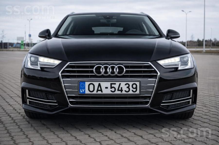 Black Audi A4 2016 in Riga, with an engine capacity of 3.00 L and mileage of 259 thousand km for 12490 €, photo 1 on AUTOMOTO.COM.LV
