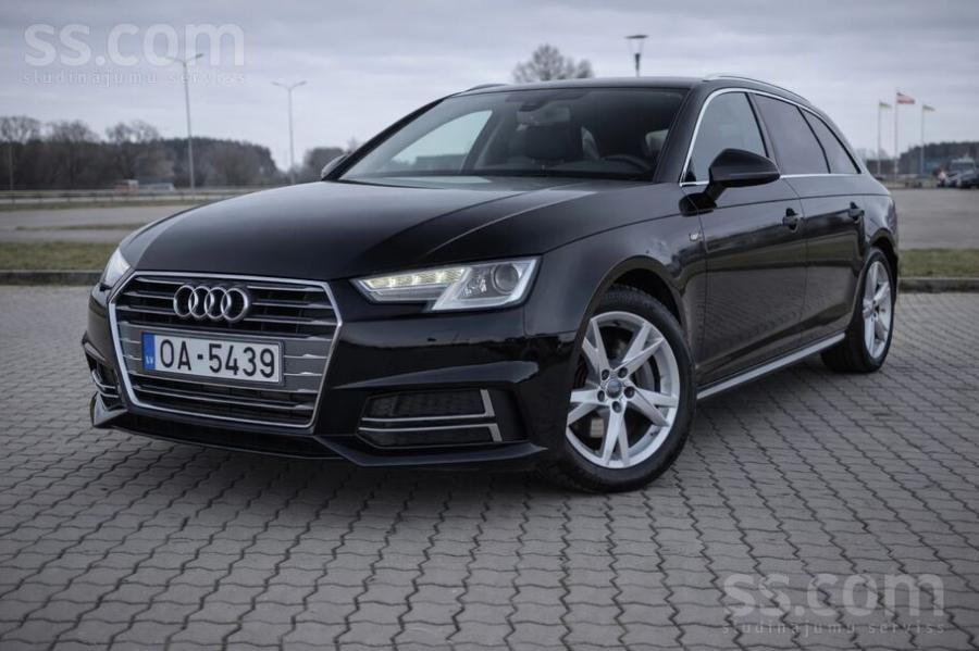 Black Audi A4 2016 in Riga, with an engine capacity of 3.00 L and mileage of 259 thousand km for 12490 €, photo 7 on AUTOMOTO.COM.LV