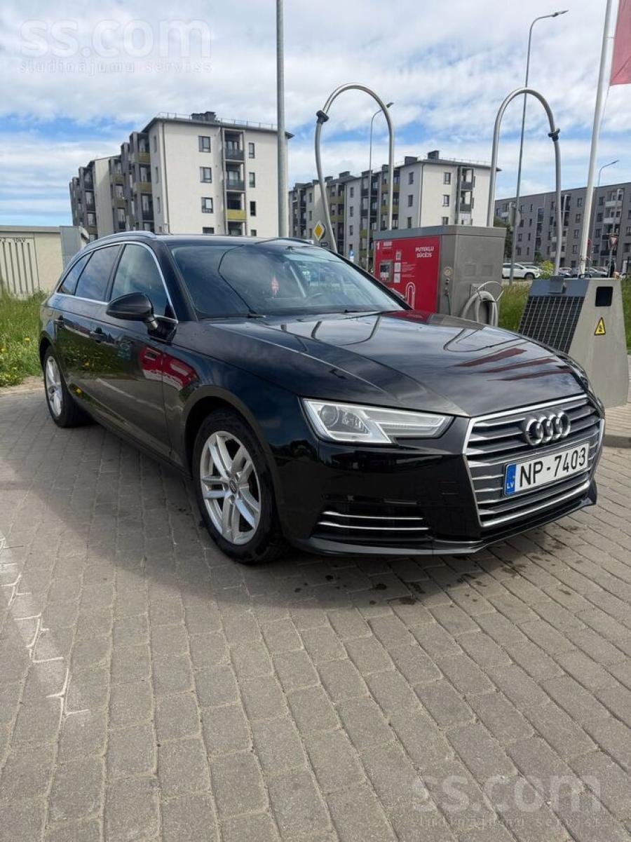 Black Audi A4 2016 in Riga, with an engine capacity of 2.00 L and mileage of 537 thousand km for 7800 €, photo 3 on AUTOMOTO.COM.LV