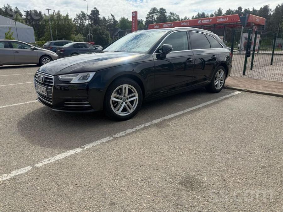 Black Audi A4 2016 in Riga, with an engine capacity of 2.00 L and mileage of 537 thousand km for 7800 €, photo 7 on AUTOMOTO.COM.LV