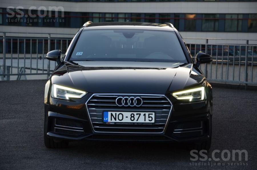 Melns Audi A4 2016 Rīga, ar dzinēja tilpumu 2.00 L un nobraukumu 293 tūkst. km par 15299 €, foto 4 vietnē AUTOMOTO.COM.LV