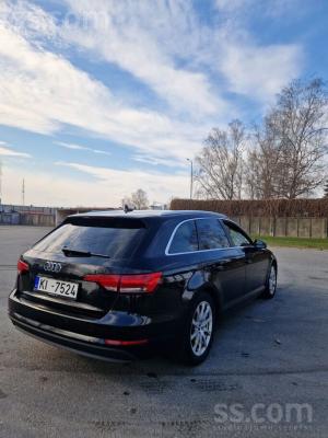 Black Audi A4 2016 in Riga, with an engine capacity of 2.00 L and mileage of 0 thousand km for 16900 €, photo 3 on AUTOMOTO.COM.LV