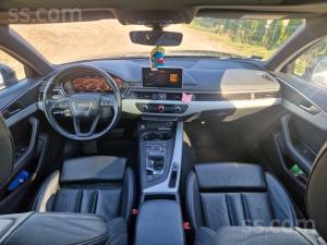 Black Audi A4 2016 in Riga, with an engine capacity of 2.00 L and mileage of 0 thousand km for 16900 €, photo 7 on AUTOMOTO.COM.LV