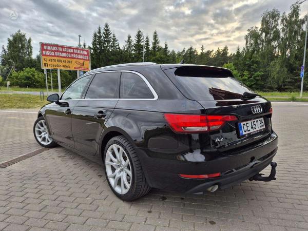 Melns Audi A4 2016 Utena, ar dzinēja tilpumu 1.97 L un nobraukumu 310 tūkst. km par 8990 €, foto 4 vietnē AUTOMOTO.COM.LV