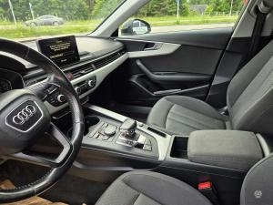 Black Audi A4 2016 in Utena, with an engine capacity of 1.97 L and mileage of 310 thousand km for 8990 €, photo 11 on AUTOMOTO.COM.LV